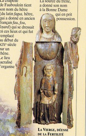 Vierge ouvrante d'Anost | Patrimoine du Morvan